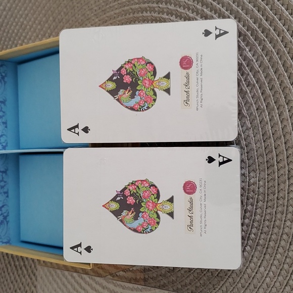 Punch Studio | Games | Peacock Playing Cards 2 Decks Unopened | Poshmark